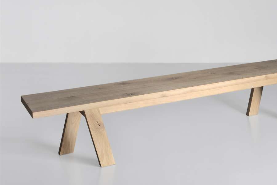 Sitzbank aus Massivholz GO von vitamin design | HolzDesignPur