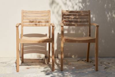 Teakholz Stuhl BALLARE CHAIR von Skagerak | HolzDesignPur