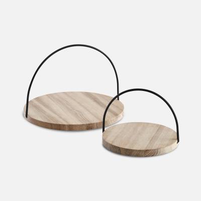 Rundes Tablett RACKET TRAY von WOUD | HolzDesignPur