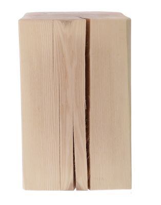 Baumstamm Hocker BLOCK von Jan Kurtz | HolzDesignPur