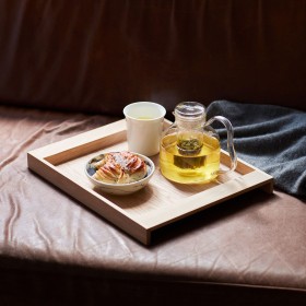 Rundes Tablett RACKET TRAY von WOUD | HolzDesignPur