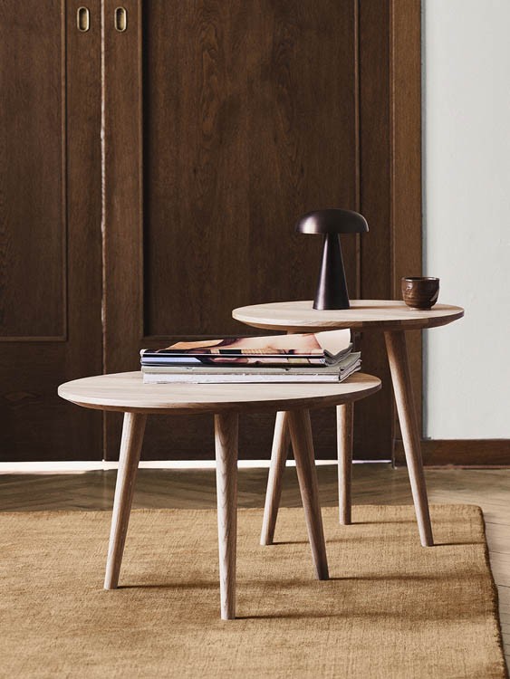 Runder Beistelltisch IN BETWEEN SK13 von &tradition | HolzDesignPur